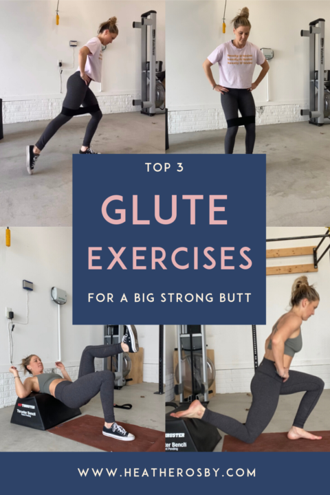 My 3 Favorite Glute Exercises for a Big Strong Butt